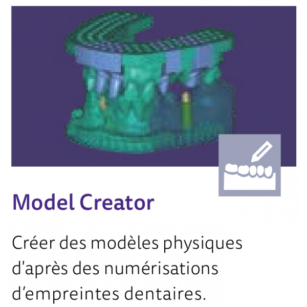 EXOCAD module Créateur de Modèles